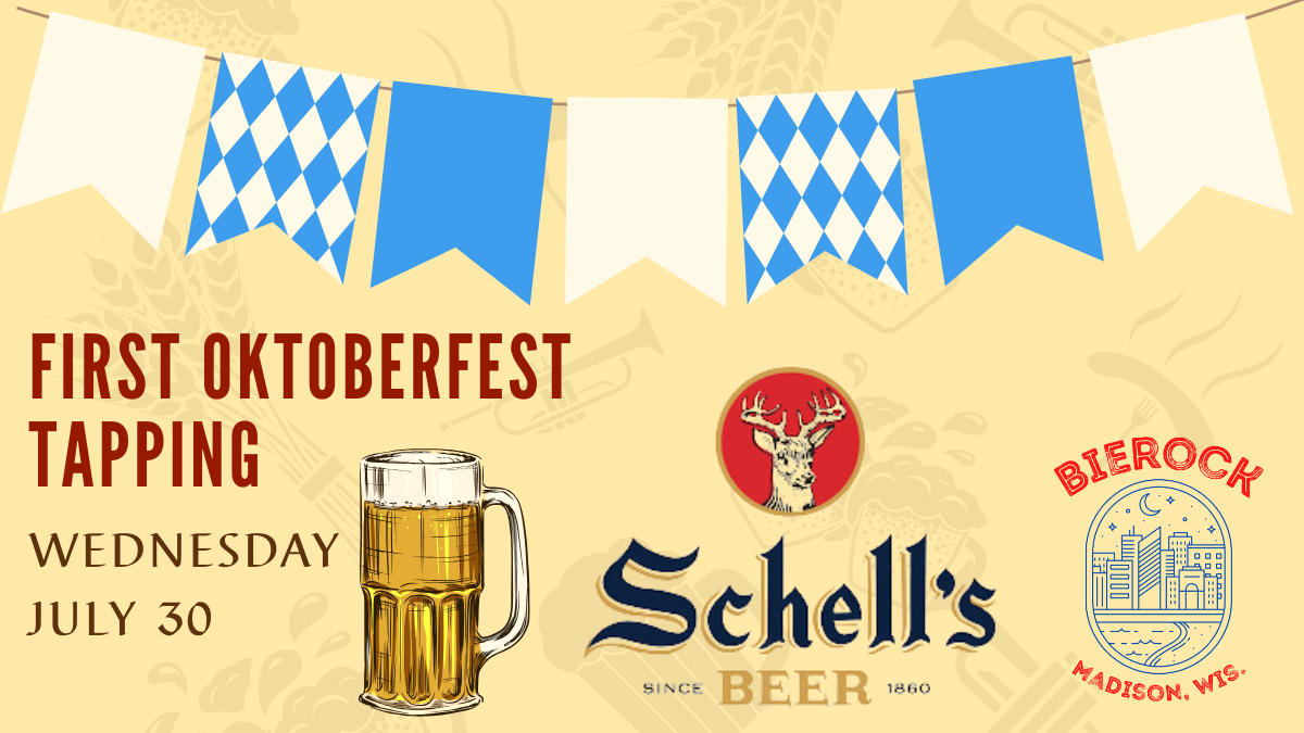 First Oktoberfest Tapping 2025: August Schell Brewing | Bierock Madison